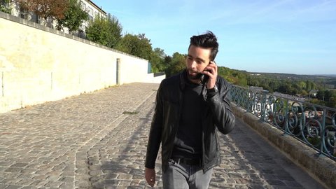 Man Drop His Phone When He Stock Footage Video (100% Royalty-free ...