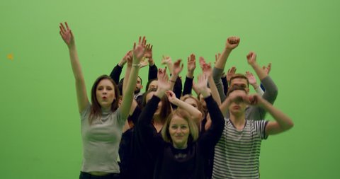 Crowd green screen Stock Video Footage - 4K and HD Video Clips ...
