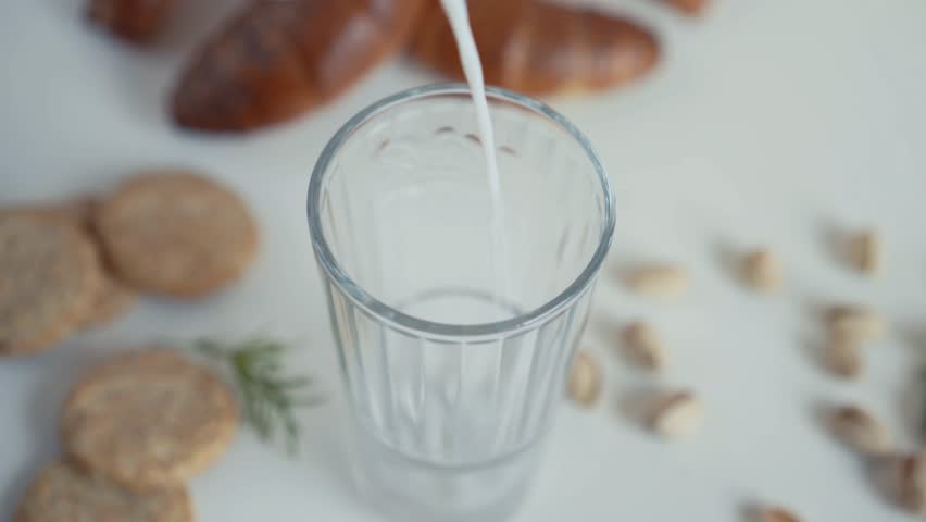 Milk Being poured on Cookies image - Free stock photo - Public Domain ...