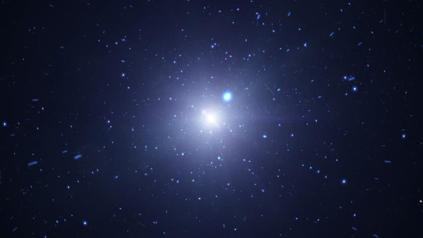 Artistic Universe Travelling with Light Stock Footage Video (100% ...