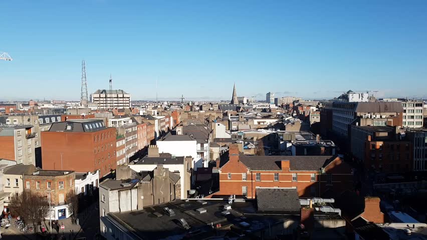 Looking at the skyline of Dublin image - Free stock photo - Public ...