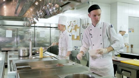 Work Cook Kitchen Restaurant Stock Photo (Edit Now) 1442803646