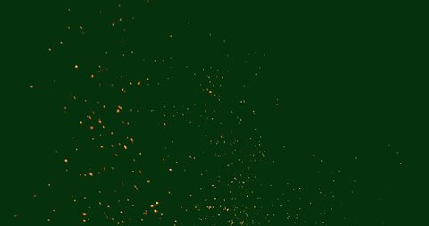 Fire Embers Green Screen Stock Footage Video (100% Royalty-free ...