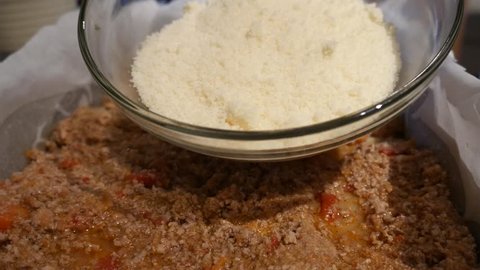 Lasagne Assembly Speed Process Stock Footage Video (100% Royalty-free ...