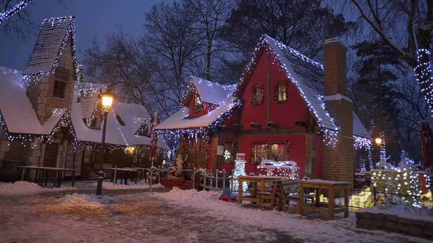 Moving Shot of Santa Claus Stock Footage Video (100% Royalty-free ...