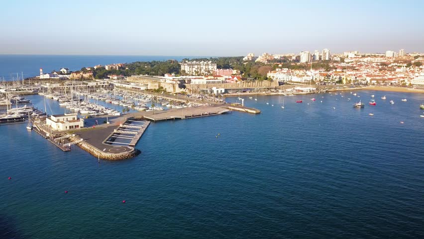 Overlook and landscape of Cascais, Portugal image - Free stock photo ...