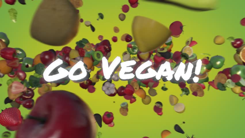 go vegan - animated 3d cgi Stock Footage Video (100% Royalty-free ...