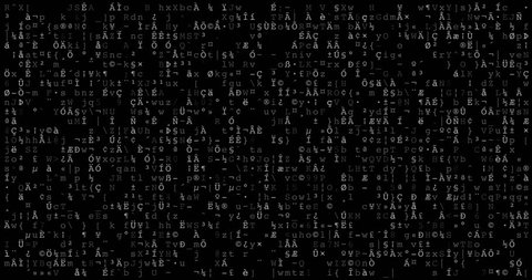 Encrypted Code Background Loop Animation 4k Stock Footage Video (100% ...
