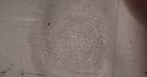 Forensics Lift Fingerprints Csi Stock Footage Video (100% Royalty-free ...