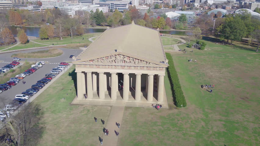 Stone art on the roof of the Parthenon image - Free stock photo ...