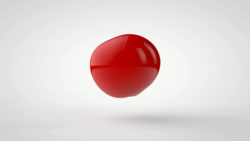 3d Animation of Red Drops Stock Footage Video (100% Royalty-free ...