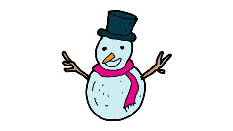 Vector Stock Snowman Strong Muscular Arm Stock Vector (Royalty Free ...
