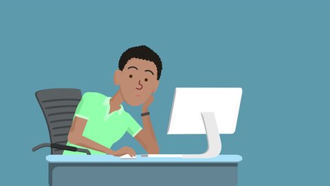 Cool Vector Businessman Flat Concept Design Stock Vector (Royalty Free ...