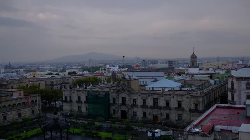 Fountains and Cityscape in Guadalajara, Mexico image - Free stock photo ...