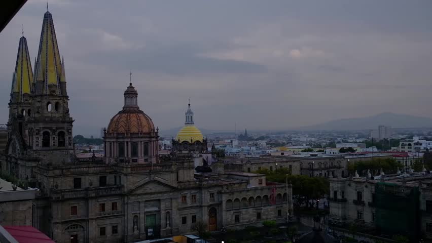 Fountains and Cityscape in Guadalajara, Mexico image - Free stock photo ...