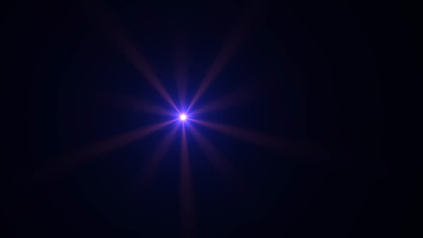 anamorphic lens flare ripple effect shot Stock Footage Video (100% ...