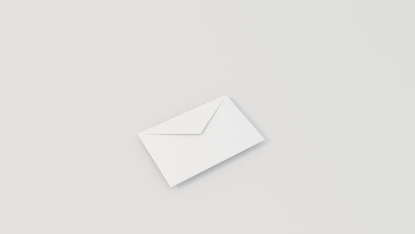 envelopes falling down hd animation Stock Footage Video (100% Royalty ...
