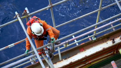 Offshore scaffolding Stock Video Footage - 4K and HD Video Clips ...