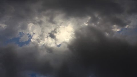 epic thunderstorm moving clouds night lightning Stock Footage Video ...