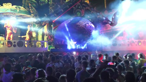 Hands Air Rave Smoke Machine Laser Stock Photo 94782199 | Shutterstock