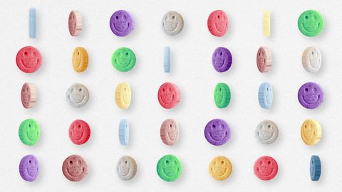Mdma Ecstasy Loop 4k Stock Footage Video (100% Royalty-free) 1028075855 ...