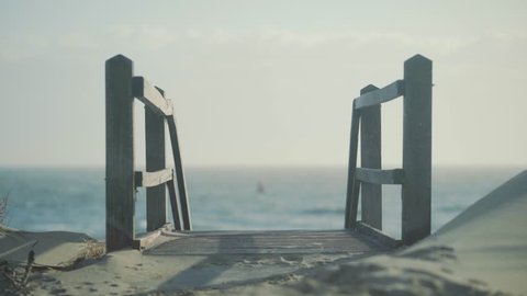 Red Buoy Float Floating Rough Sea Stock Footage Video (100% Royalty ...