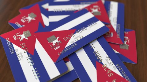 Vector Set National Flag Cuba Various Stock Vector (Royalty Free ...