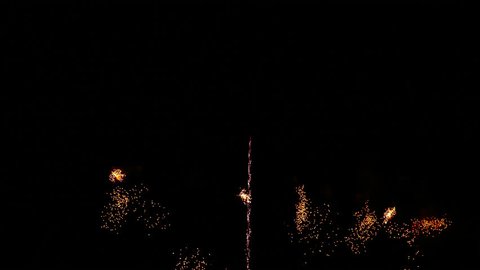 Launch Pad Complex Night Successful Rocket Stock Footage Video (100% ...