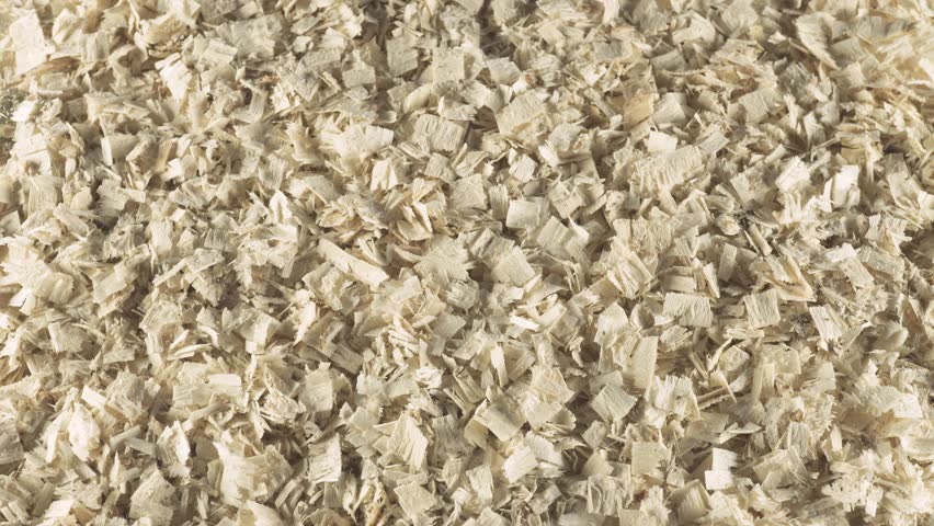 wood sawdust fills entire screen extreme Stock Footage Video (100% ...