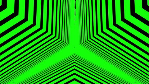 Abstract Illusion Loop Motion Background Green Stock Footage Video (100 ...