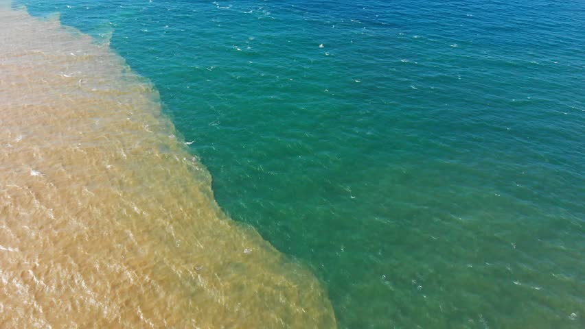 two different ocean colors Stock Footage Video (100% Royalty-free ...