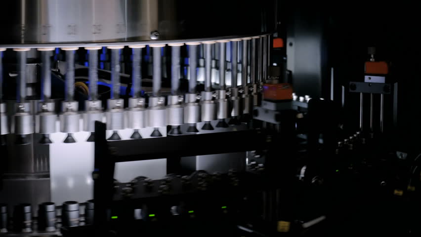 automatic inspection machine equipment quality control Stock Footage ...