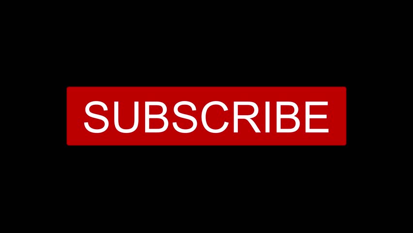 subscribe button isolated alpha channel. subscribe icon animation Signs ...