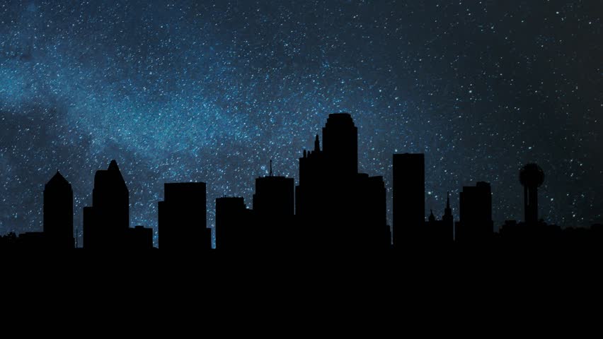 Animation Changes Night Day City Loop Stock Footage Video (100% Royalty ...