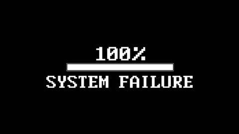 Hacking Complete Glitch Text Animation Rendering Stock Footage Video (100% Royalty-free ...