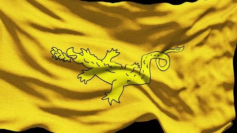 Great Hun Empire Flag Stock Footage Video (100% Royalty-free ...