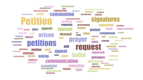 sam word cloud animated isolated on Stock Footage Video (100% Royalty ...