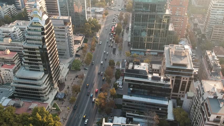 Cityscape and roads in Santiago, Chile image - Free stock photo ...