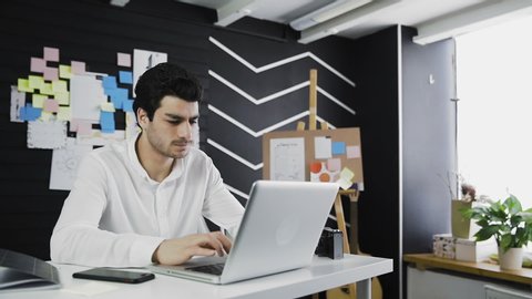 Serious Indian Programmer Eyeglasses Pointing Computer Stock Photo 1357078661 | Shutterstock