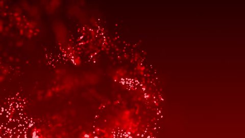4k Red Flashing Particles Background Stock Footage Video (100% Royalty ...