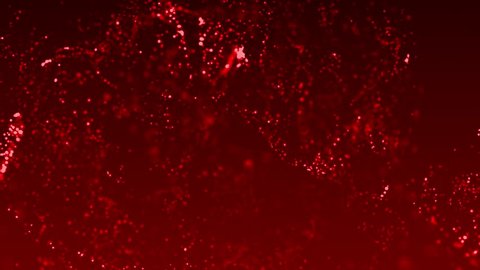 4k Red Flashing Particles Background Stock Footage Video (100% Royalty ...