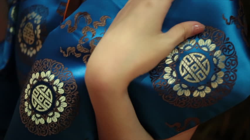 Blue Chinese traditional Fabric image - Free stock photo - Public ...