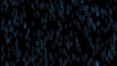digital binary code background loop - Stock Footage Video (100% Royalty ...