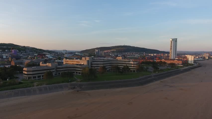 Landscape and cityscape view of Swansea image - Free stock photo ...