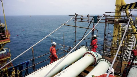 Offshore scaffolding Stock Video Footage - 4K and HD Video Clips ...