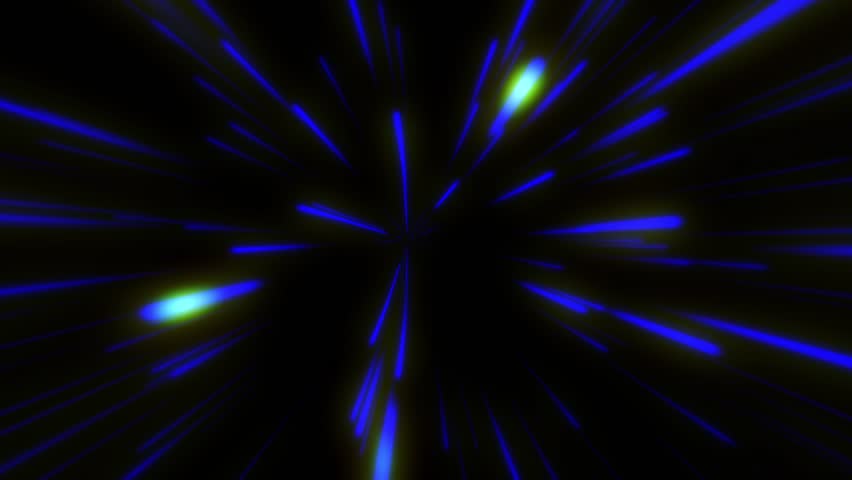 abstract blue light speed animation seamless Stock Footage Video (100% ...