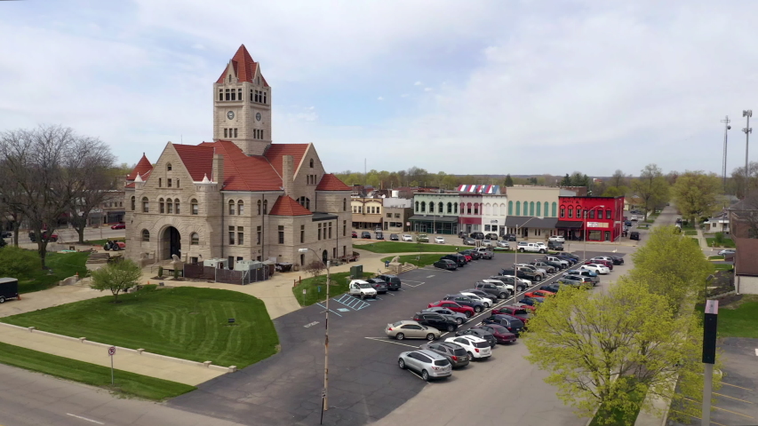 Aerial Elevation up Over the Stock Footage Video (100% Royalty-free ...