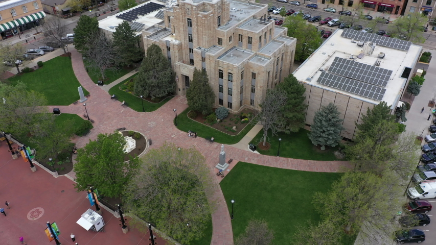 Downtown streets in Boulder, Colorado image - Free stock photo - Public ...