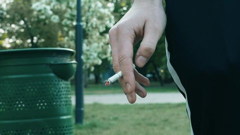 17 Cigarette Dustbin Stock Video Footage - 4K and HD Video Clips ...
