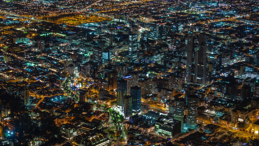 Buildings and skyscrapers in Bogota, Colombia image - Free stock photo ...